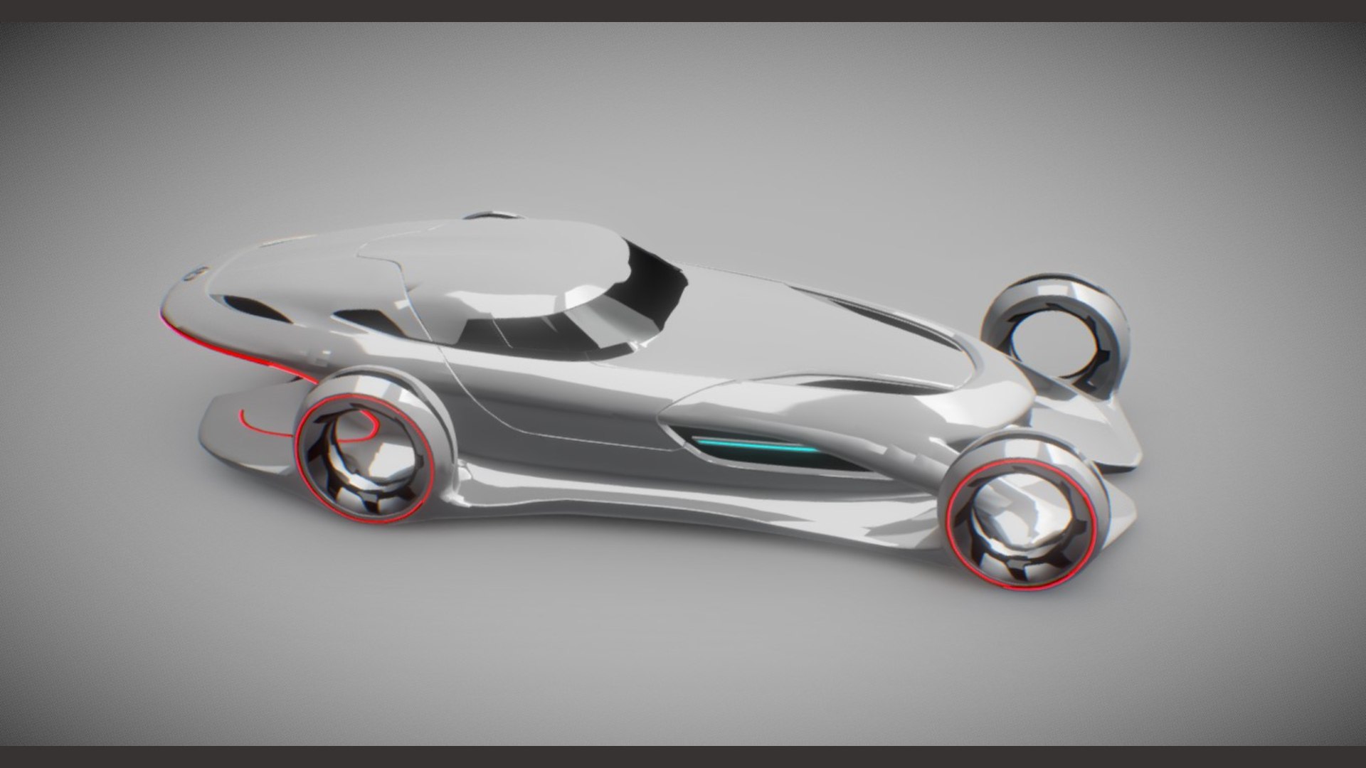 Mercedes-benz-silver-lightning 3D Model - TurboSquid 1782645