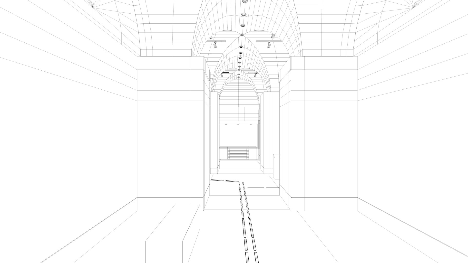 3D Louvre Museum Interior Model - TurboSquid 1954695