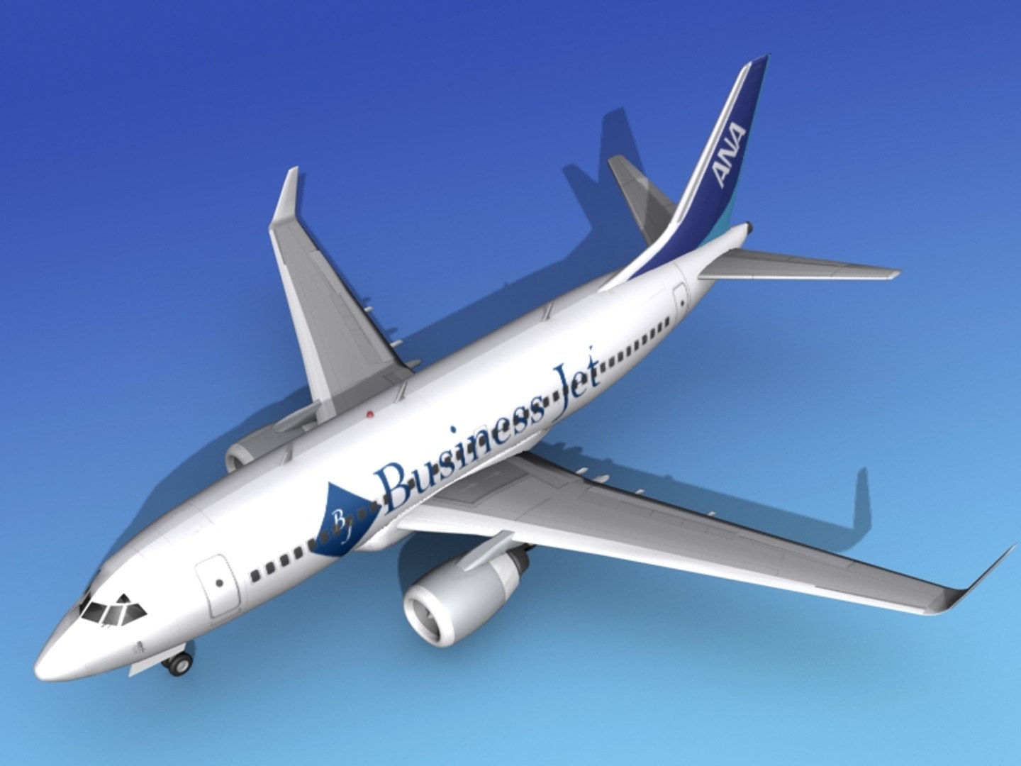 3d Boeing 737-700 737 737-700er