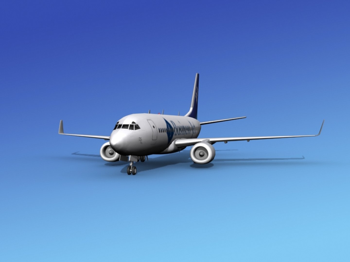 3d Boeing 737-700 737 737-700er