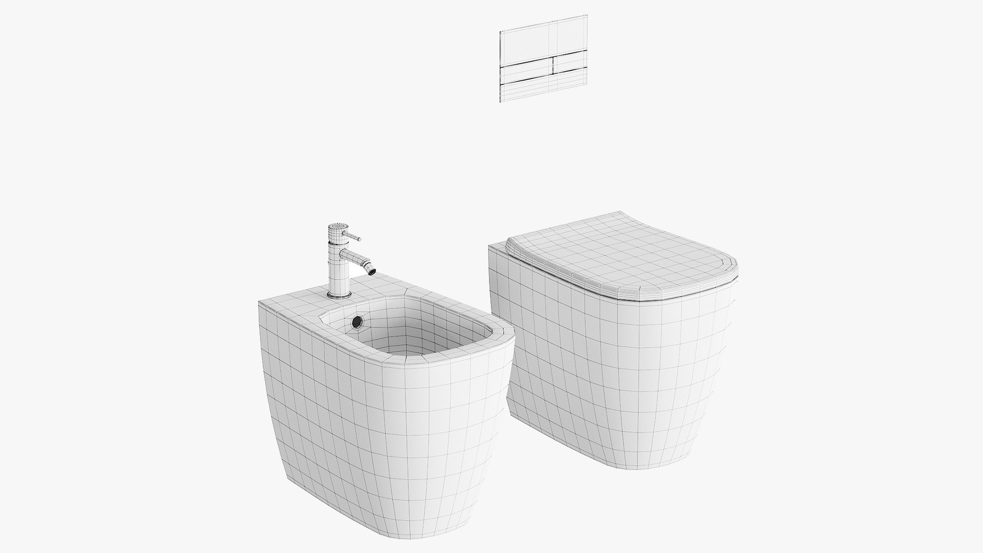 3D Alice Ceramica Wunder WC - TurboSquid 2300019