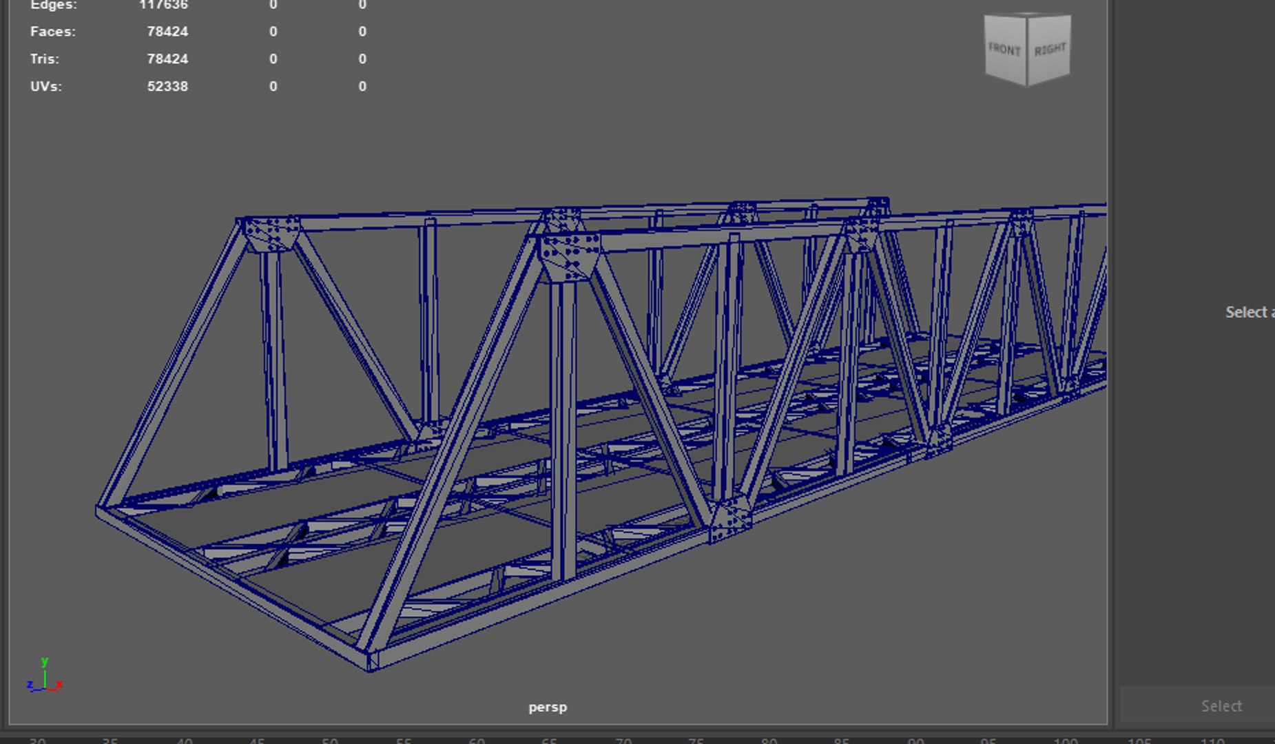 3D Double Track Bridge 3D Model Model - TurboSquid 2434766