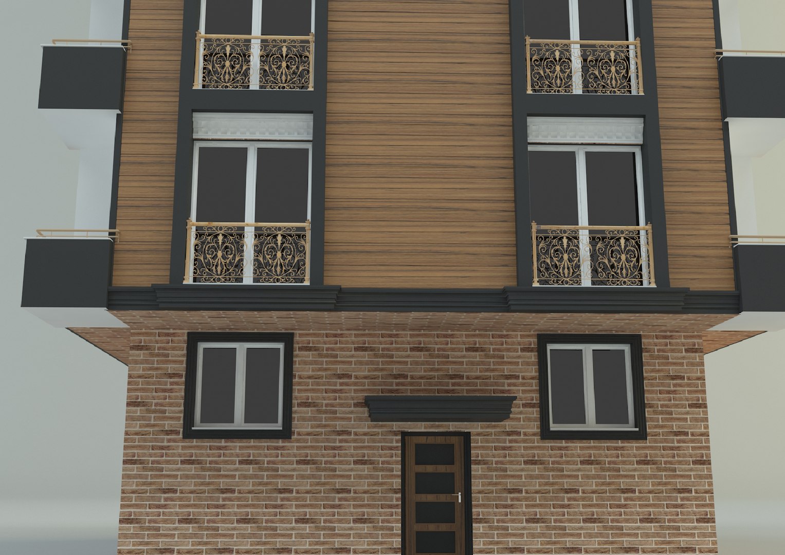 Building 13 House Model Model - TurboSquid 1966258