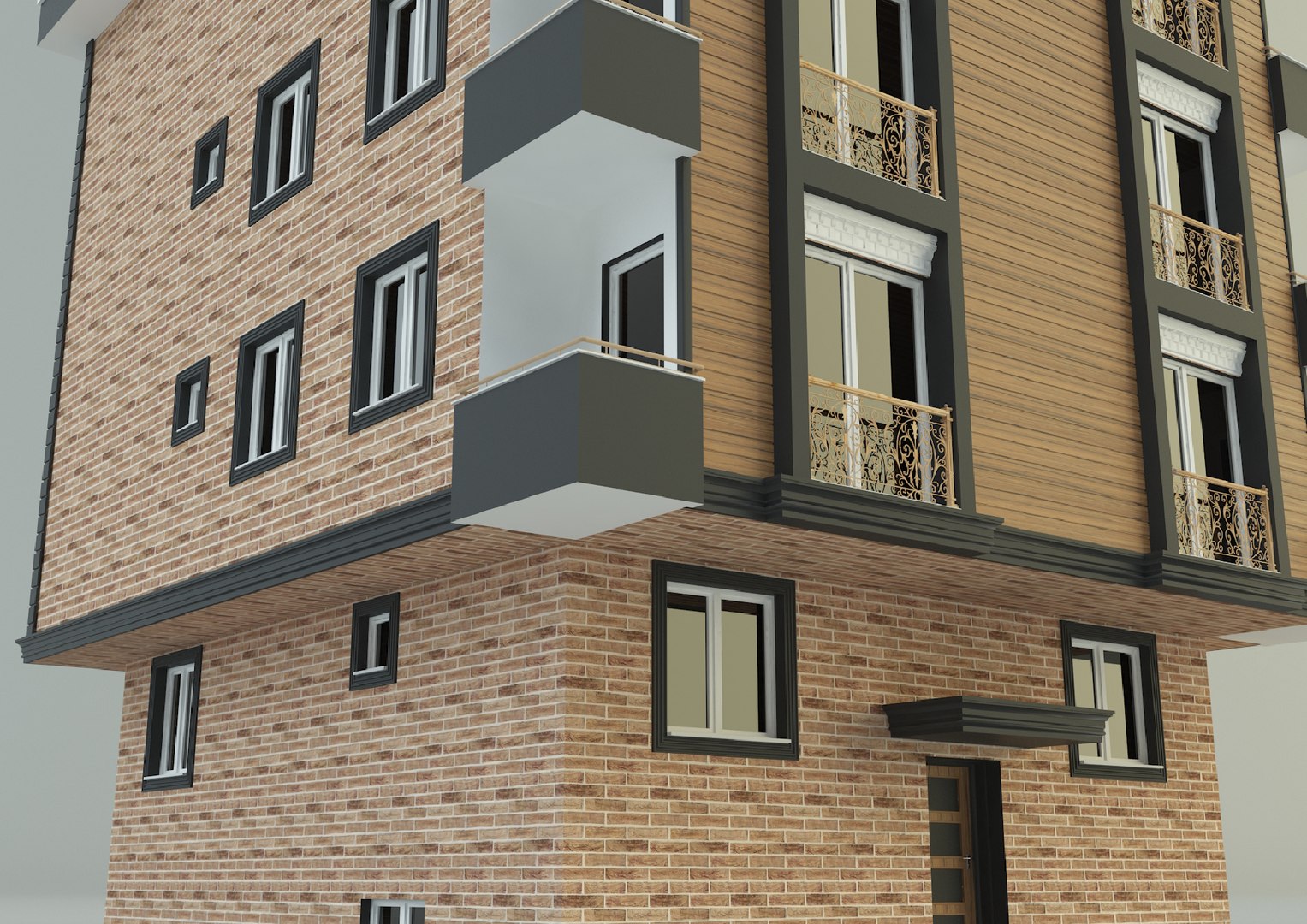 Building 13 House Model Model - TurboSquid 1966258