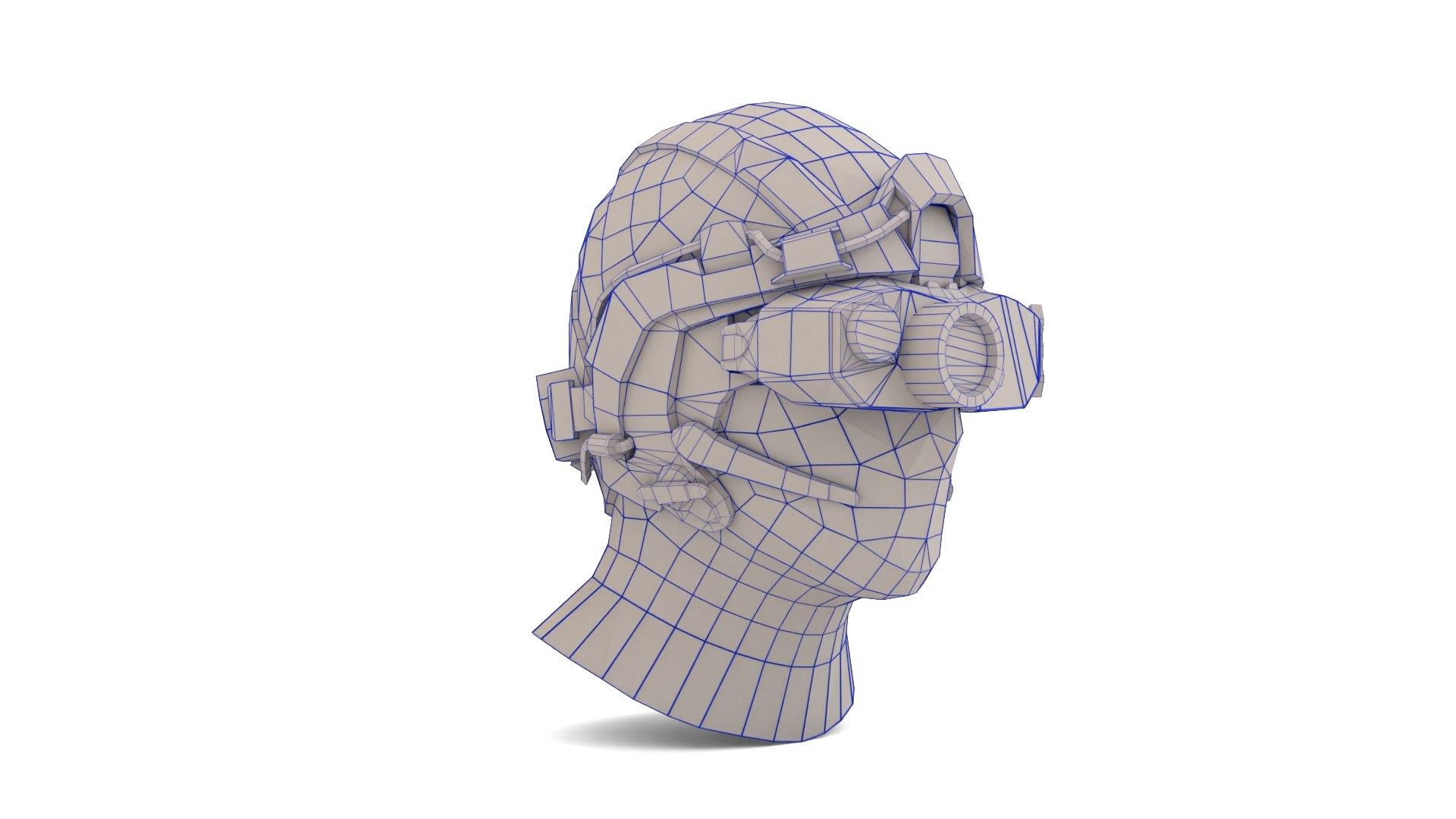 Thermal Imaging Night Vision Helmet 3D Model 3D Model - TurboSquid 2218095
