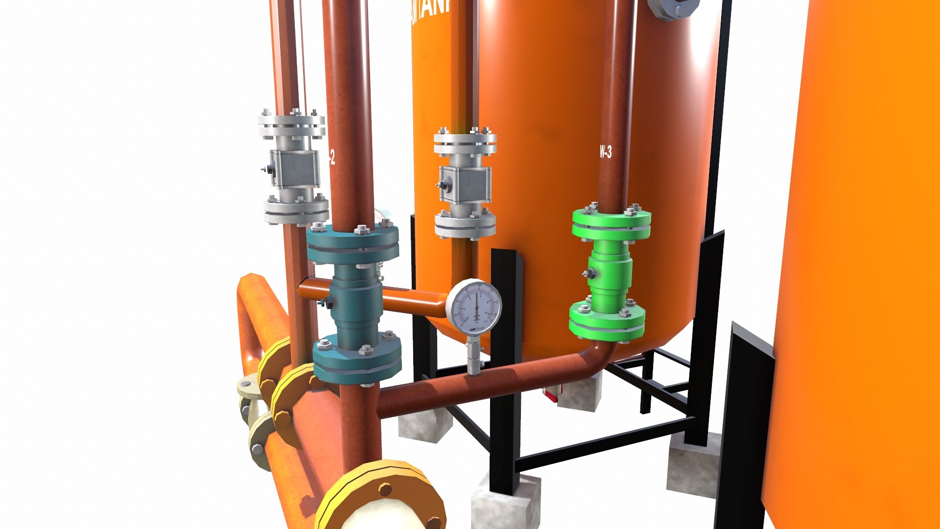 3D Foam Tanks Model - TurboSquid 2338248