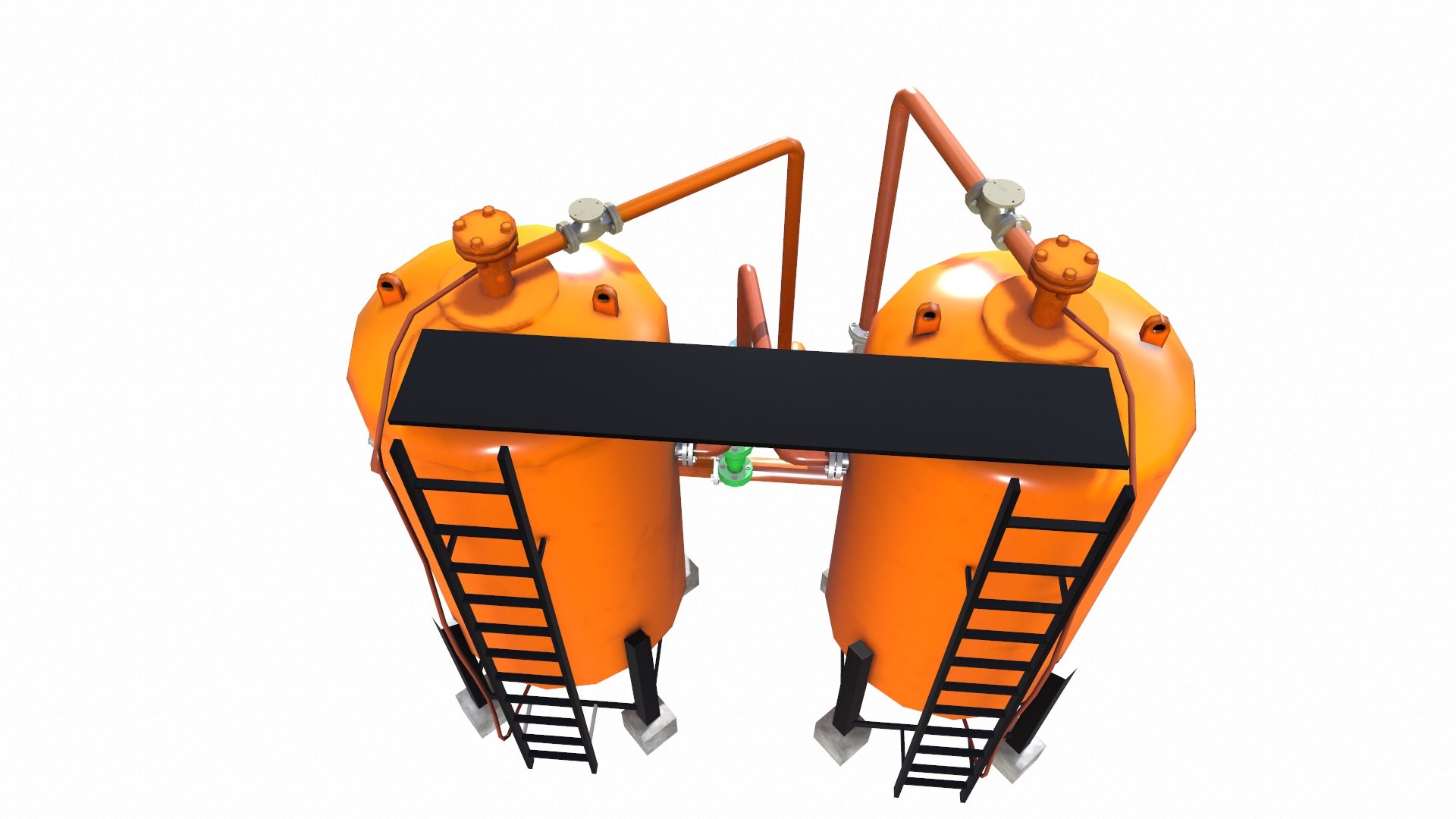 3D Foam Tanks Model - TurboSquid 2338248