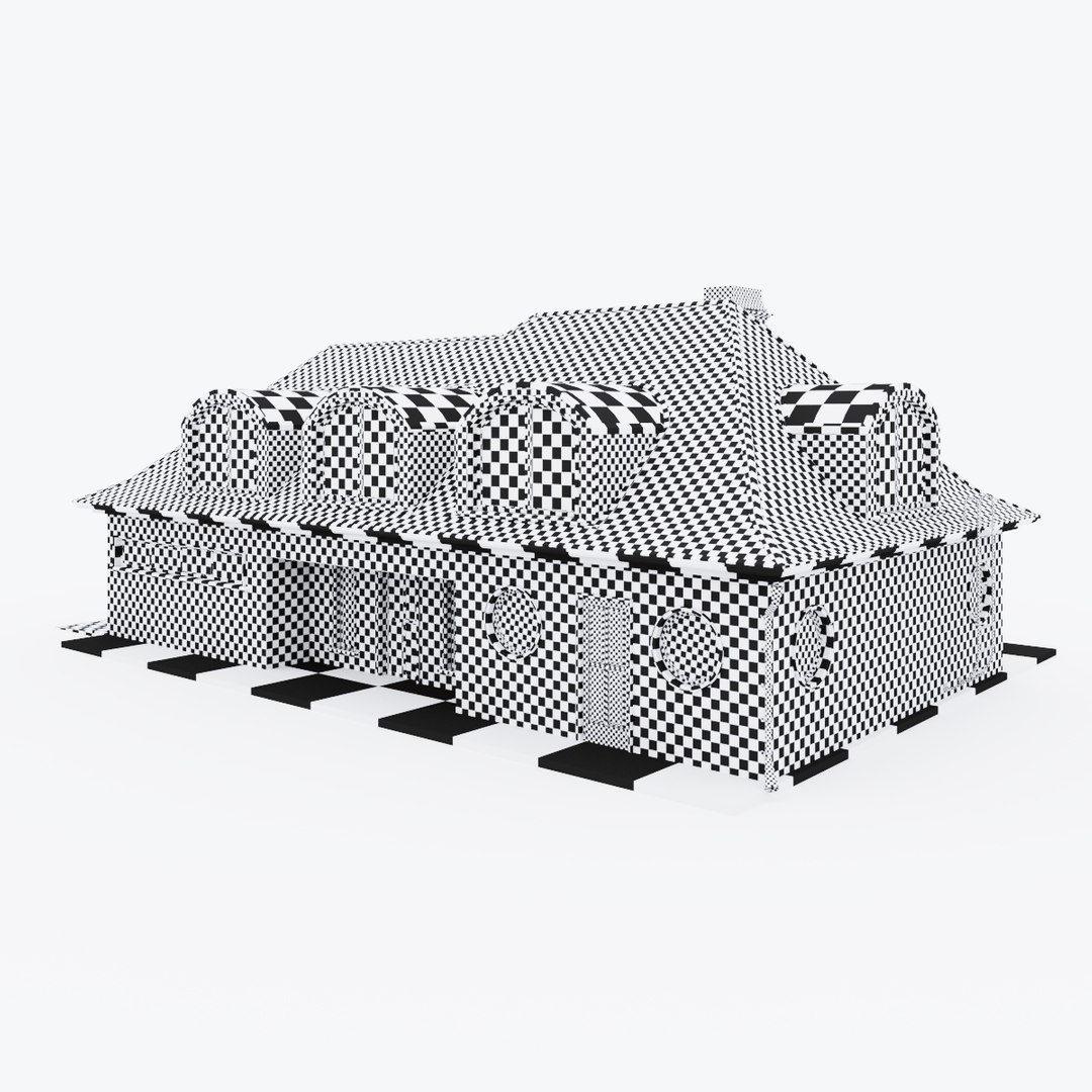 3D Country Style Cottage Model - TurboSquid 1621958