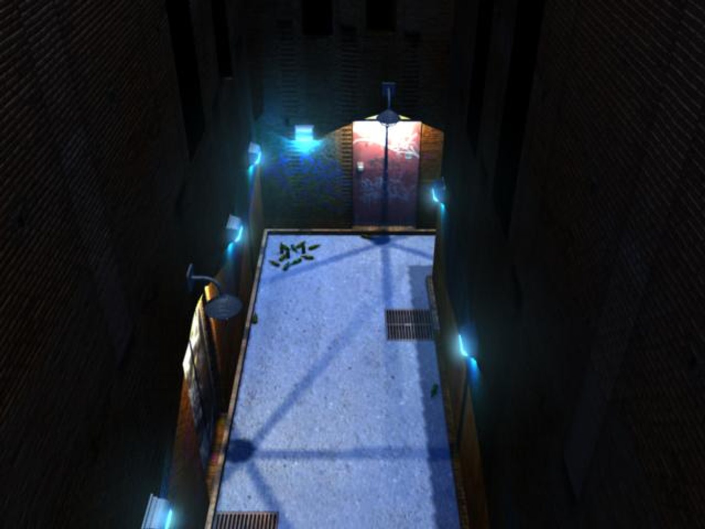 3d Alleyway Night Cover