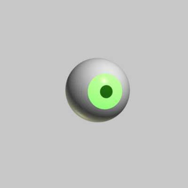 3ds human eye