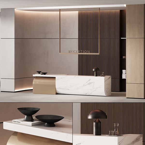 Reception Desk 3D Models for Download | TurboSquid