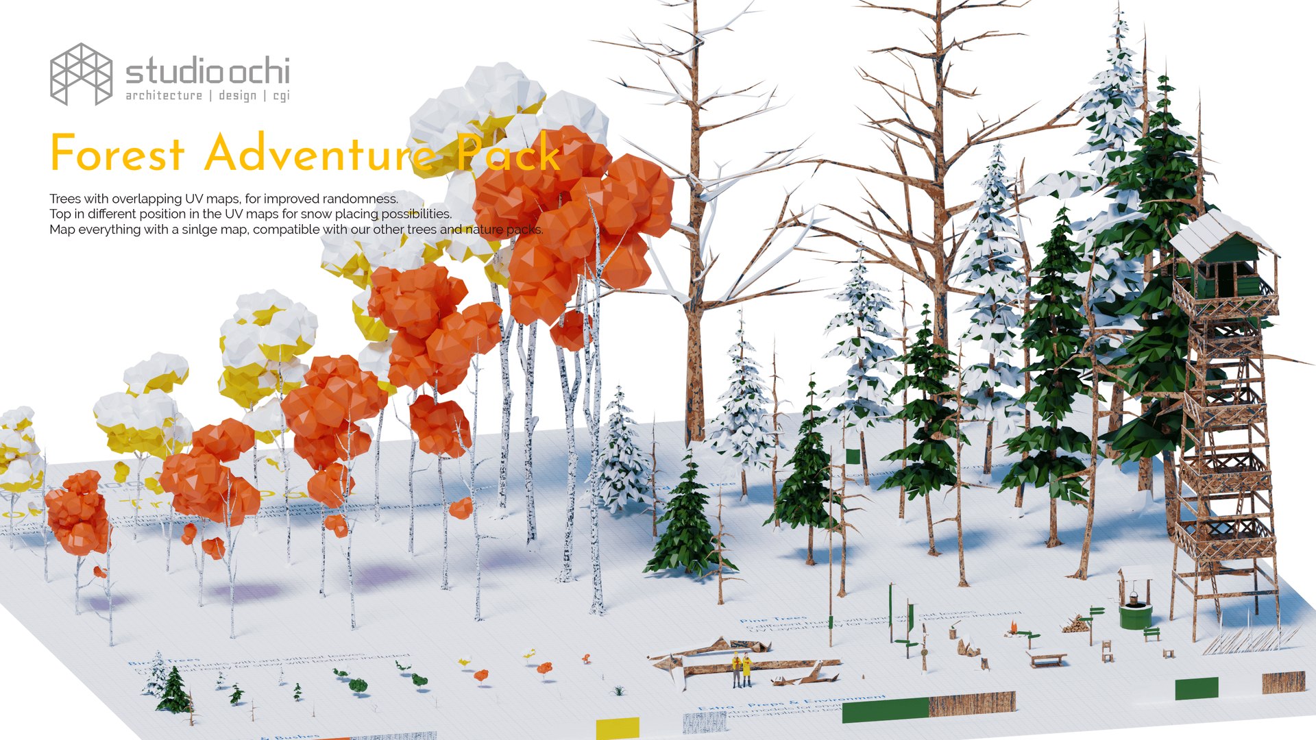 Forest 3D Model - TurboSquid 1348795