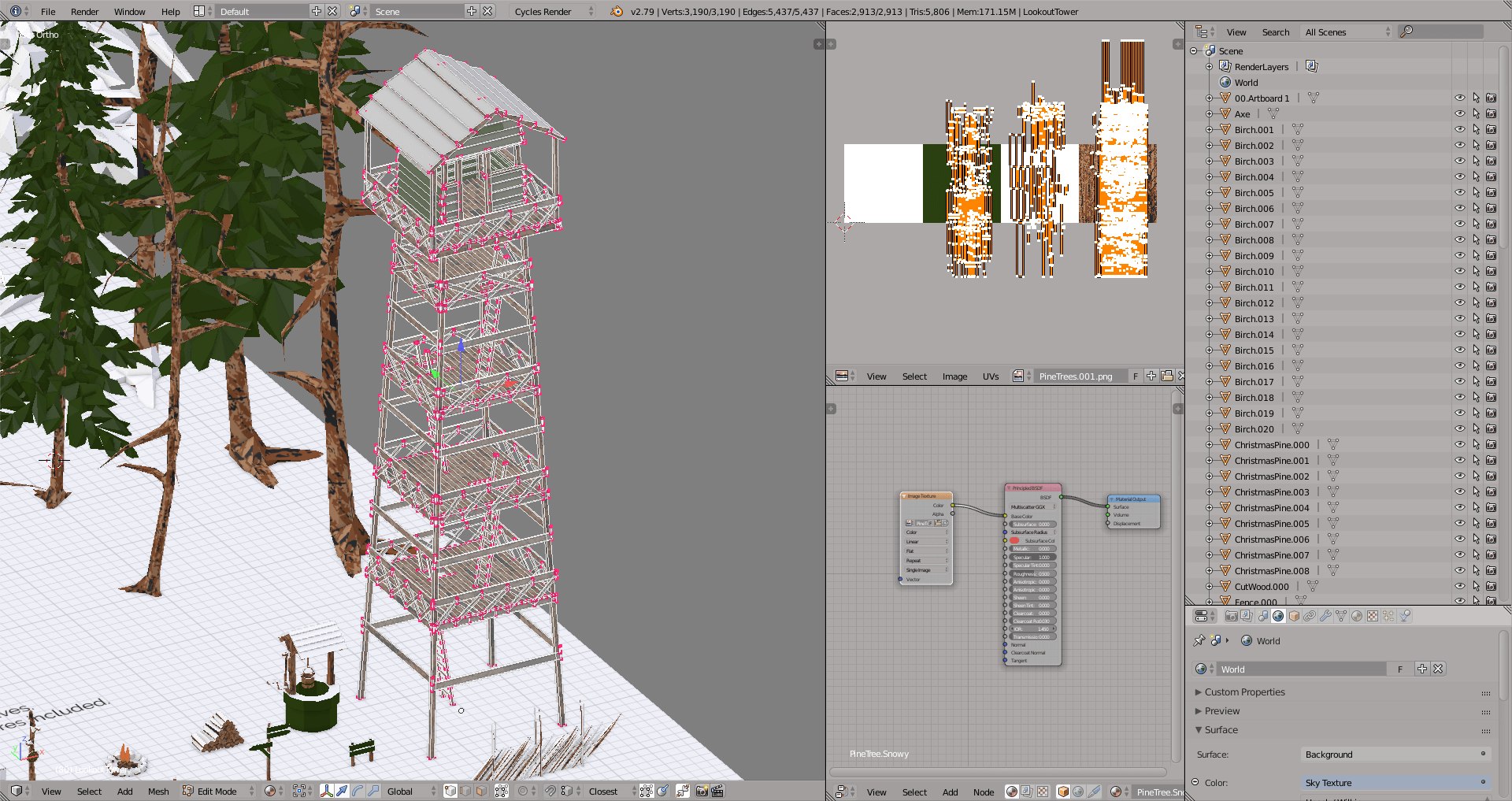 Forest 3D Model - TurboSquid 1348795