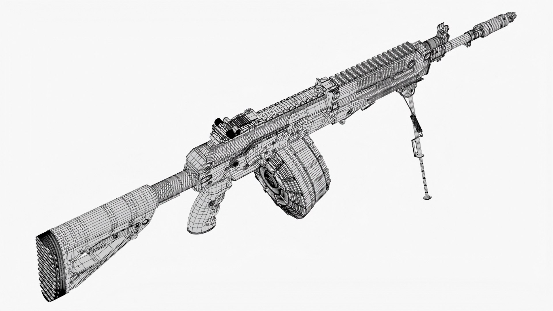 RPK 01 3D Model - TurboSquid 2217540