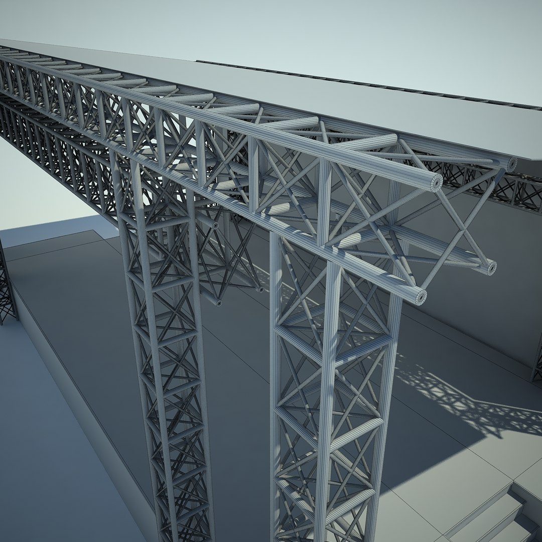 3d Concert Scene Model