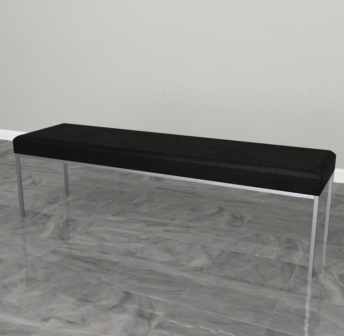 Free Bench Long 3D Model - TurboSquid 1610941