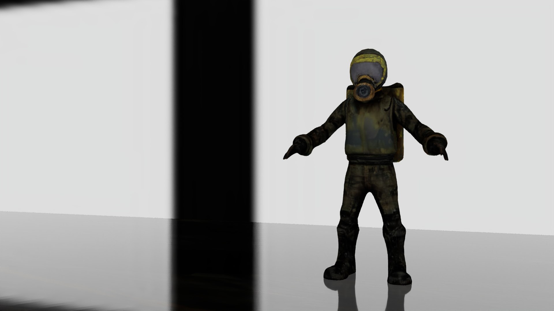 Dystopian Character 3D - TurboSquid 2338149