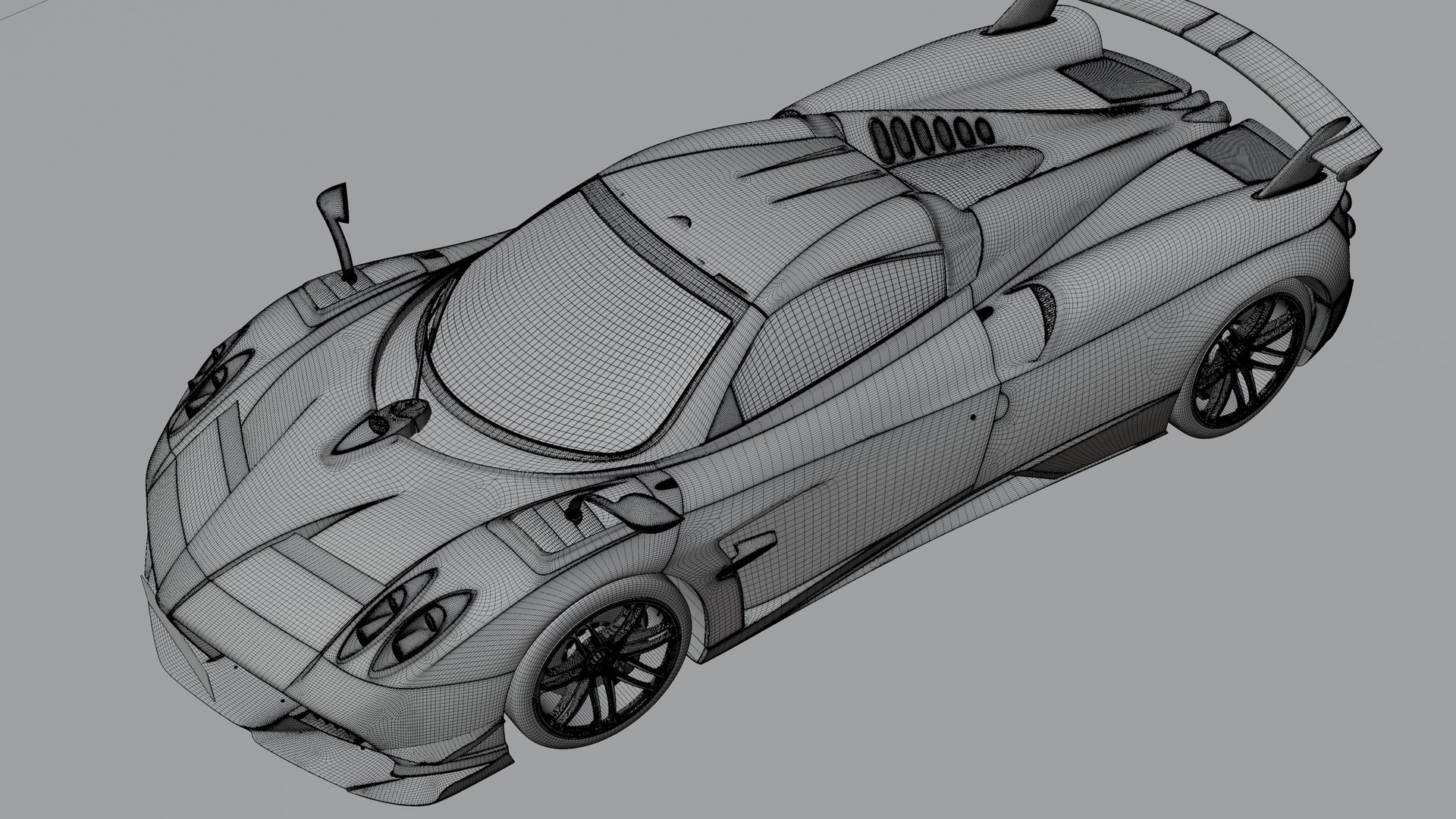 3D Model Pagani Huayra Roadster 2020 - TurboSquid 2377527