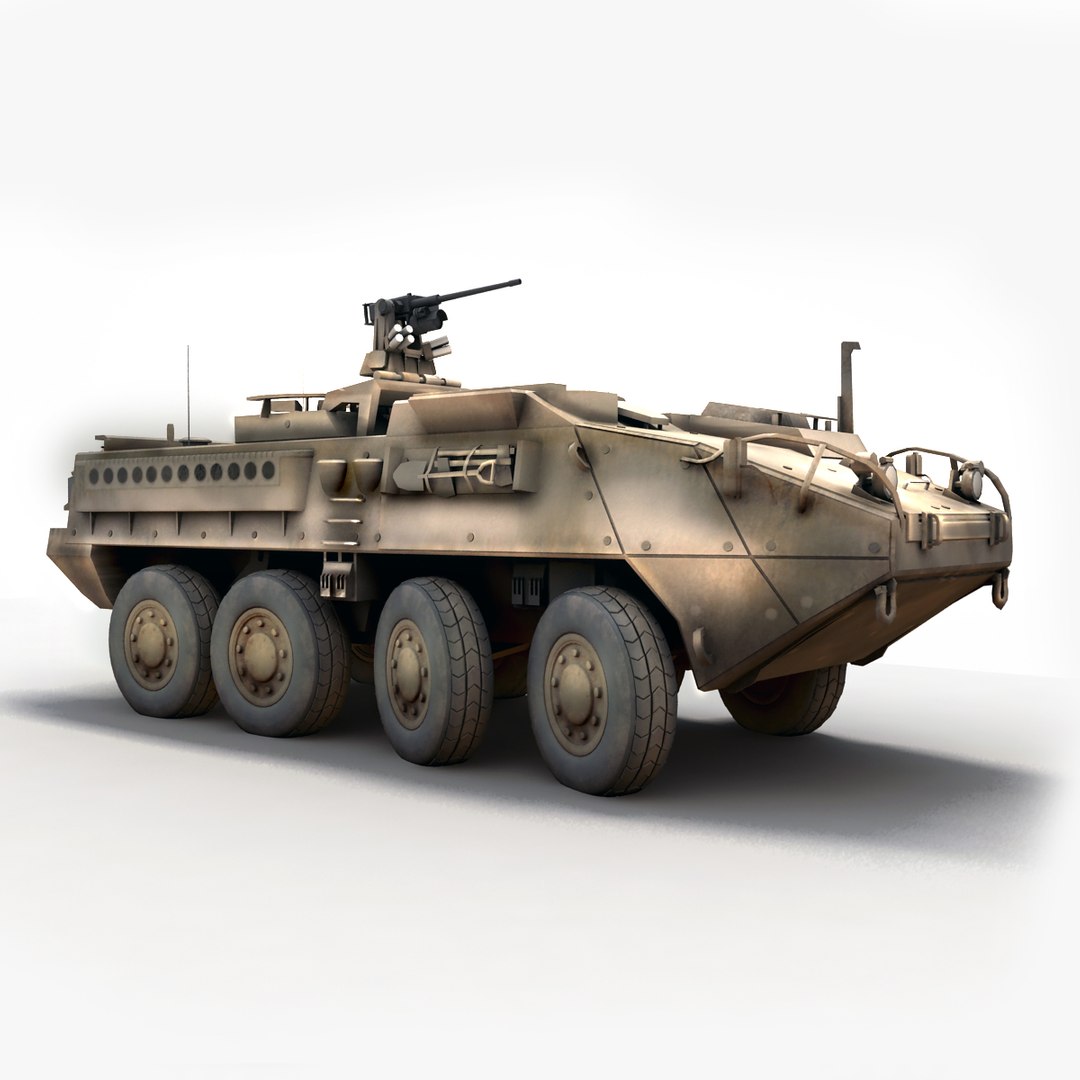 Stryker Icv 3d Model