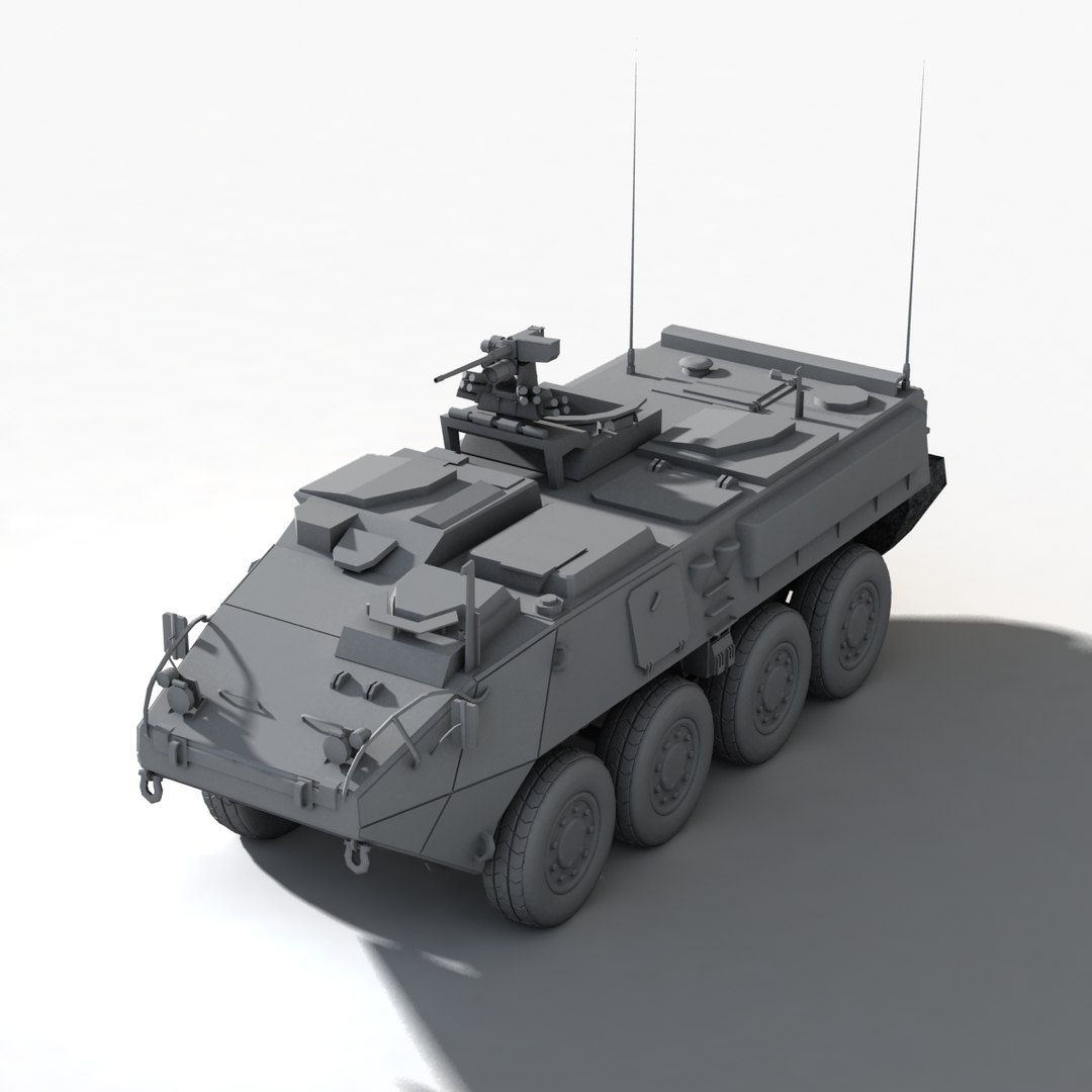 Stryker Icv 3d Model