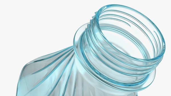 3D Crushed Plastic Bottle Bent - TurboSquid 1902007