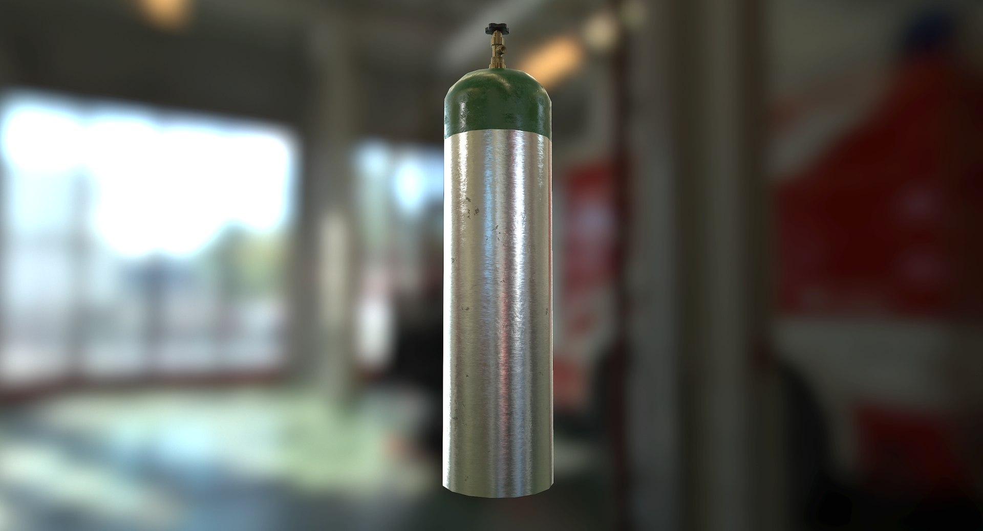 oxygen tank 3d max