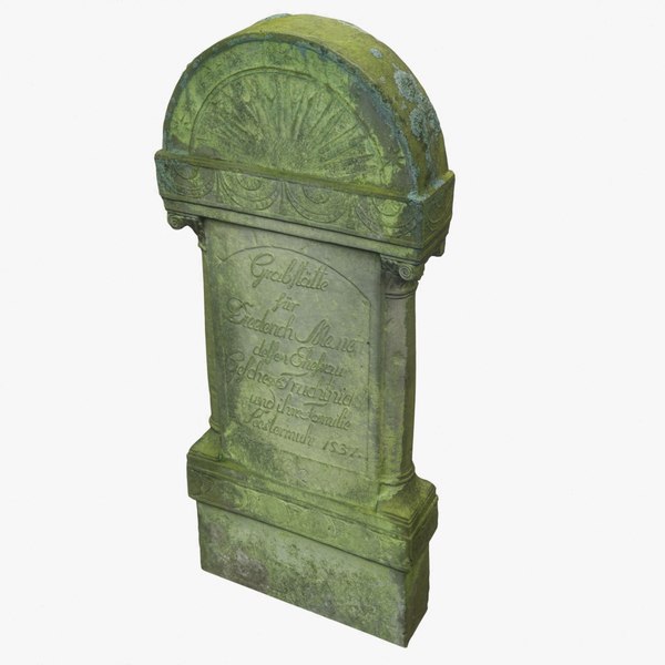 Tombstone 21 3D model - TurboSquid 1878568
