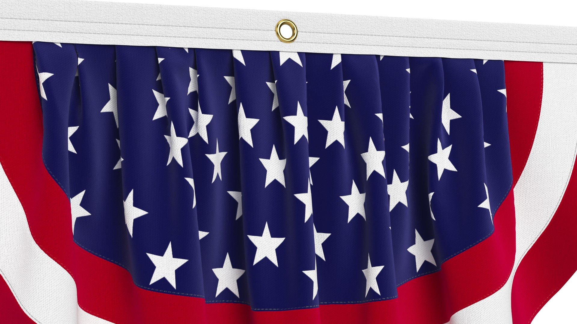 3D model United States Flag Patriotic Bunting - TurboSquid 2131660