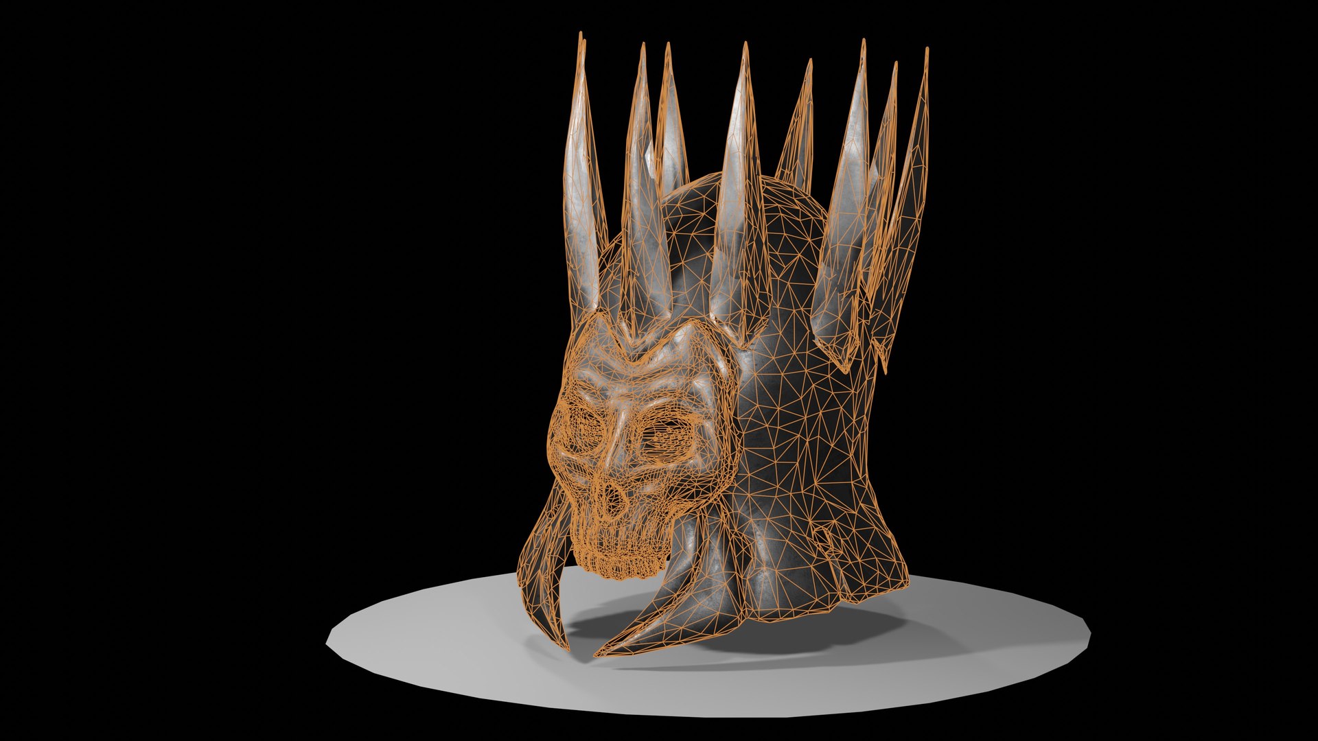 Eredin Helmet 3D - TurboSquid 2014259
