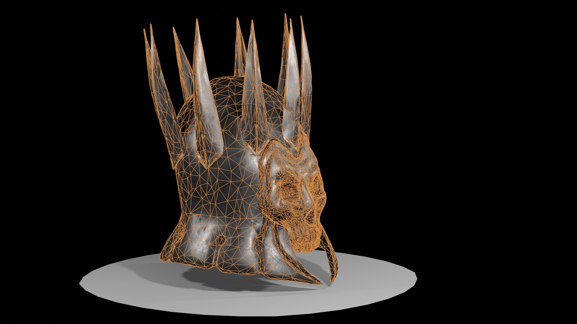 Eredin Helmet 3D - TurboSquid 2014259