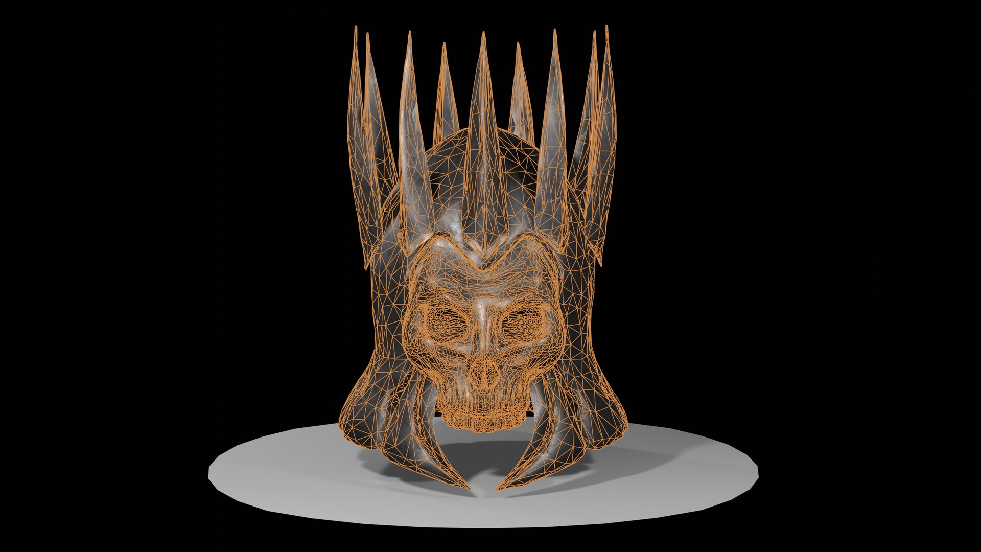 Eredin Helmet 3D - TurboSquid 2014259