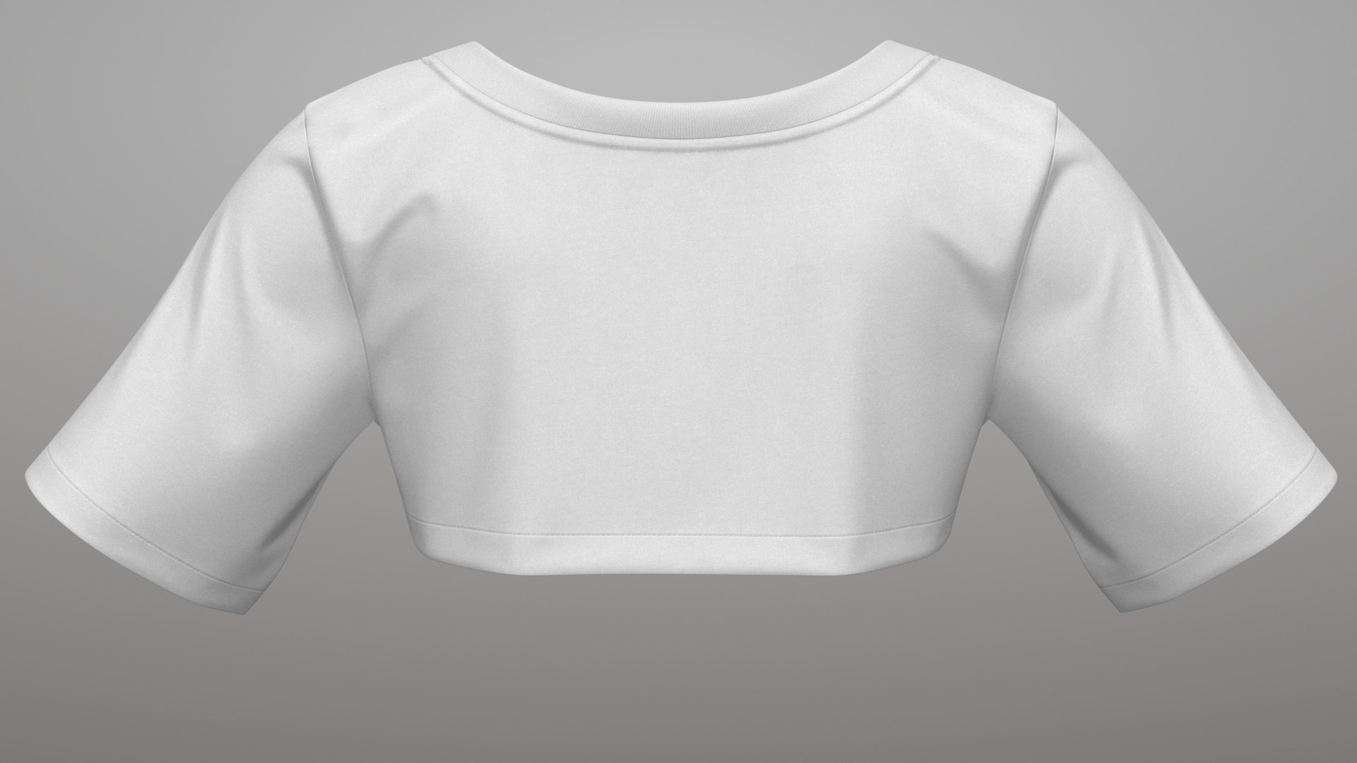 3D T-shirt Female 4v PBR - TurboSquid 1948118