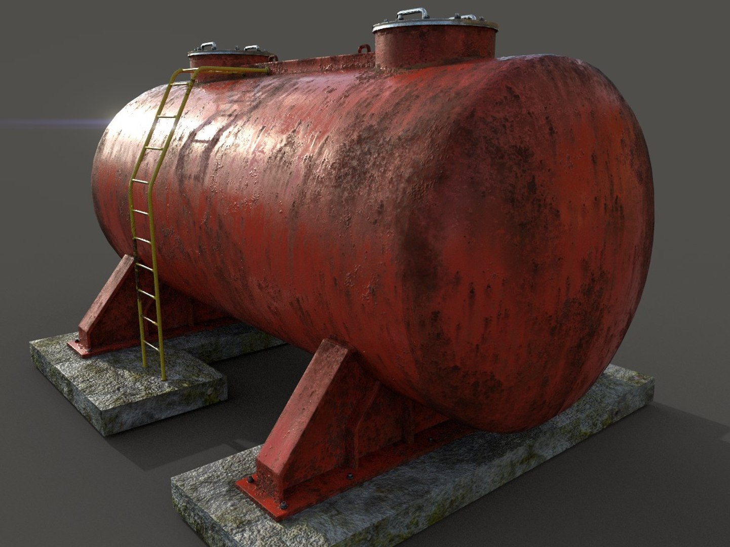 3D Oil Tank - TurboSquid 1673365