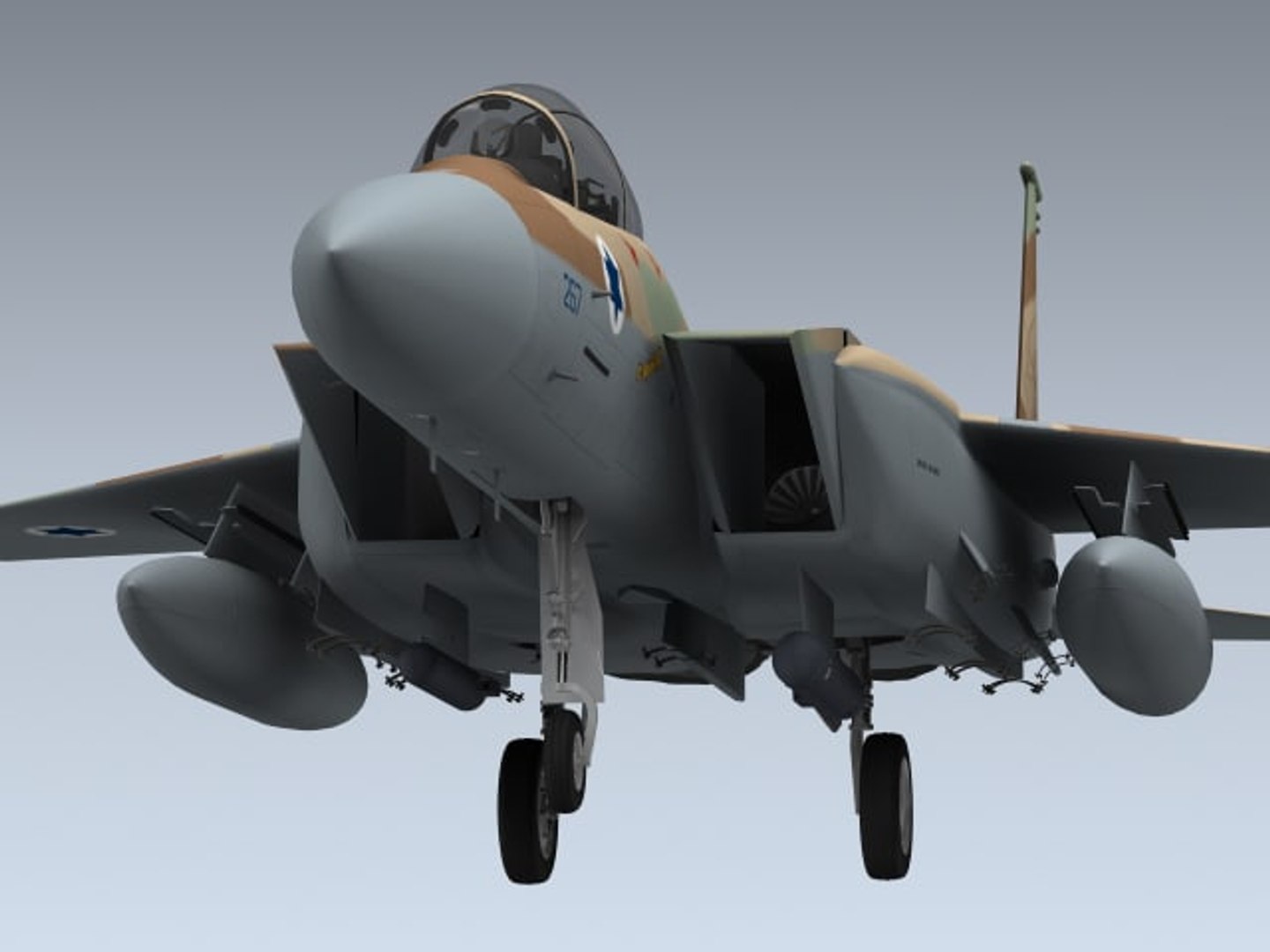 3d Model F-15i Raam