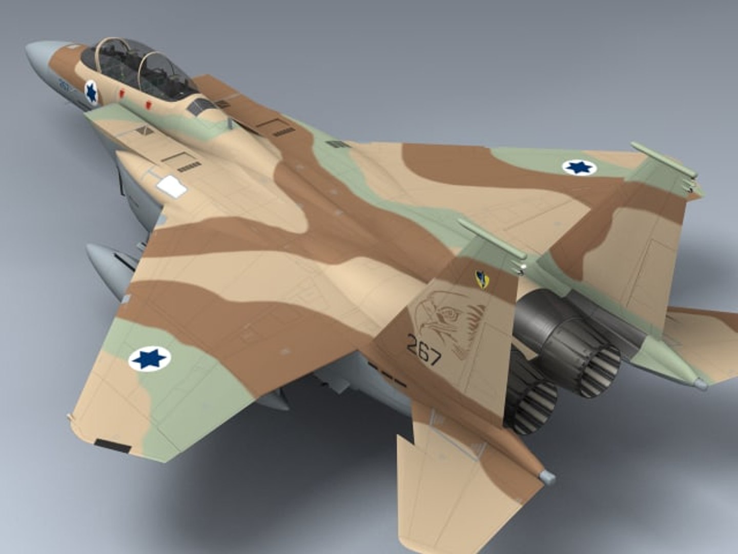 3d Model F-15i Raam