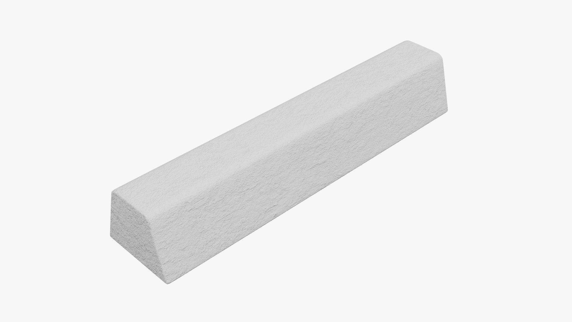 Concrete Curb - 36 Inches Model - TurboSquid 2208241