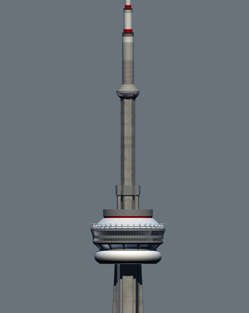 3d Toronto Cn Tower