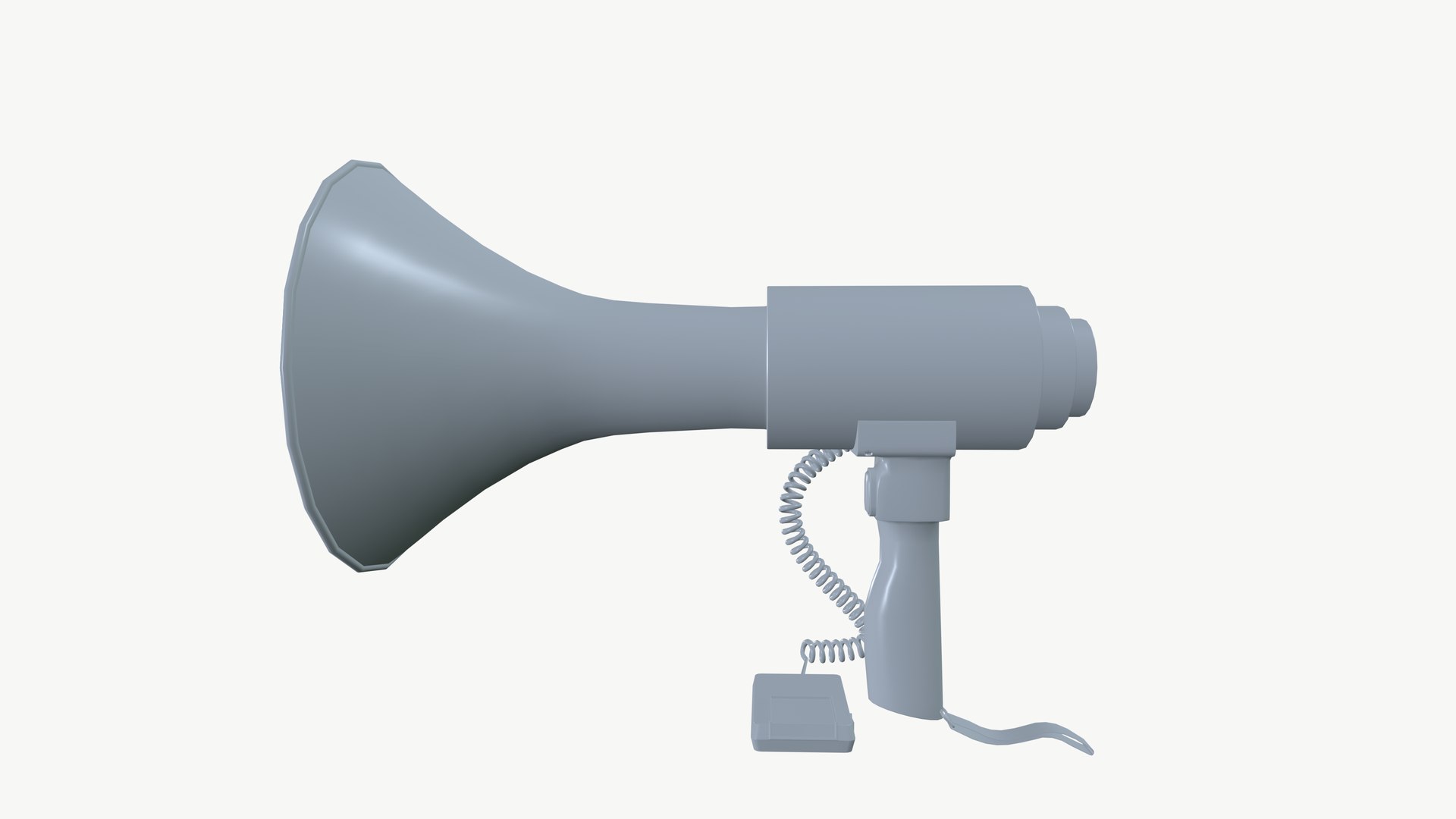 3D Model Megaphone - TurboSquid 2268790