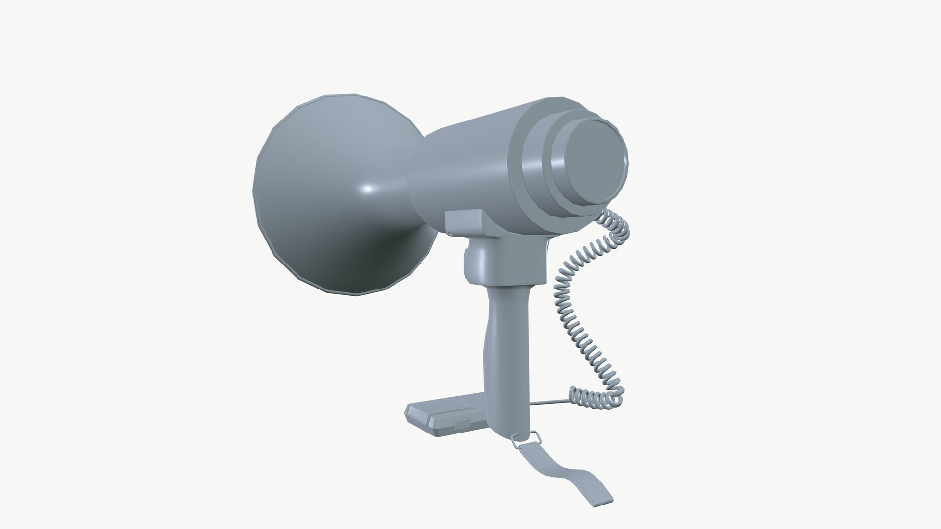 3D Model Megaphone - TurboSquid 2268790