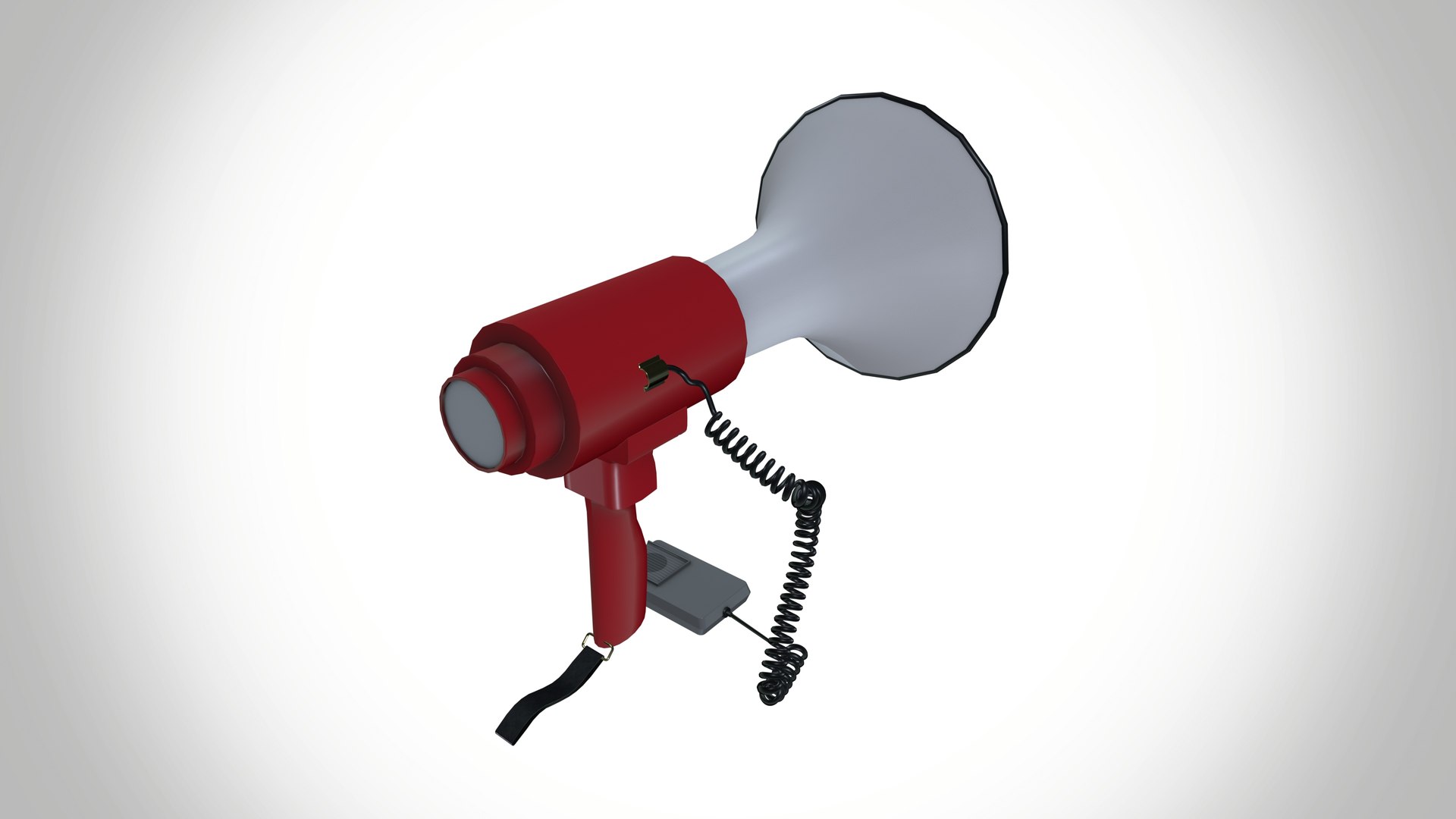 3D Model Megaphone - TurboSquid 2268790