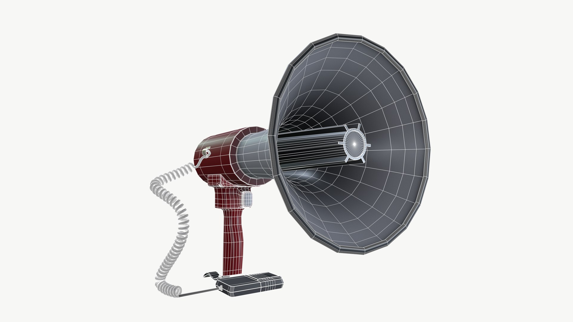 3D Model Megaphone - TurboSquid 2268790