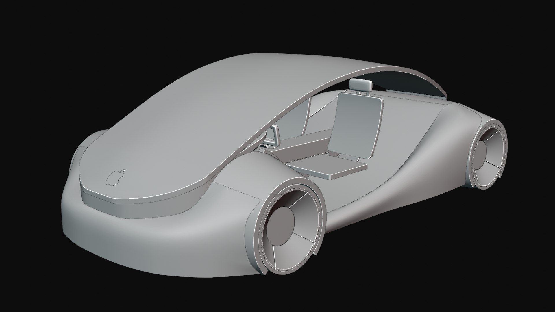 3D ICar Model - TurboSquid 1869281