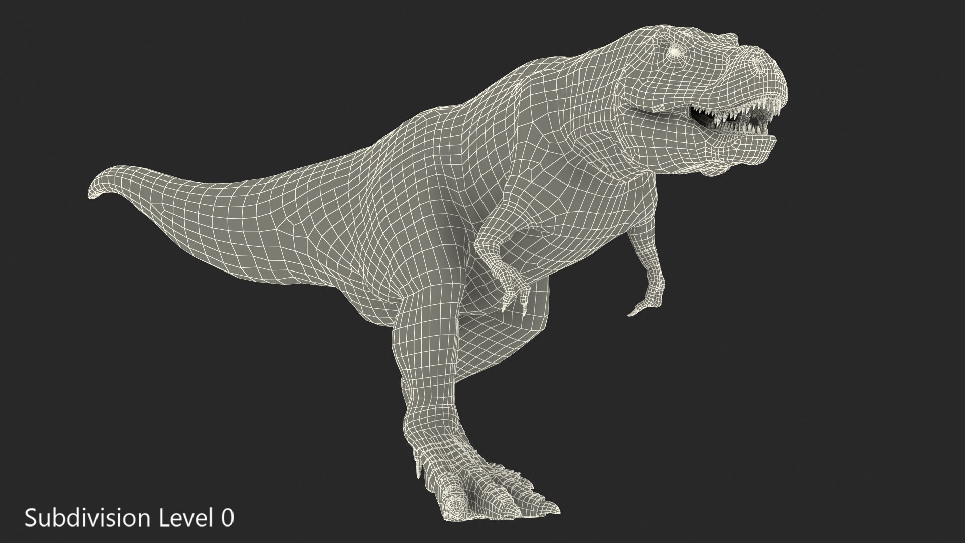 3D Tyrannosaurus Rex Walking Animal - TurboSquid 1478308