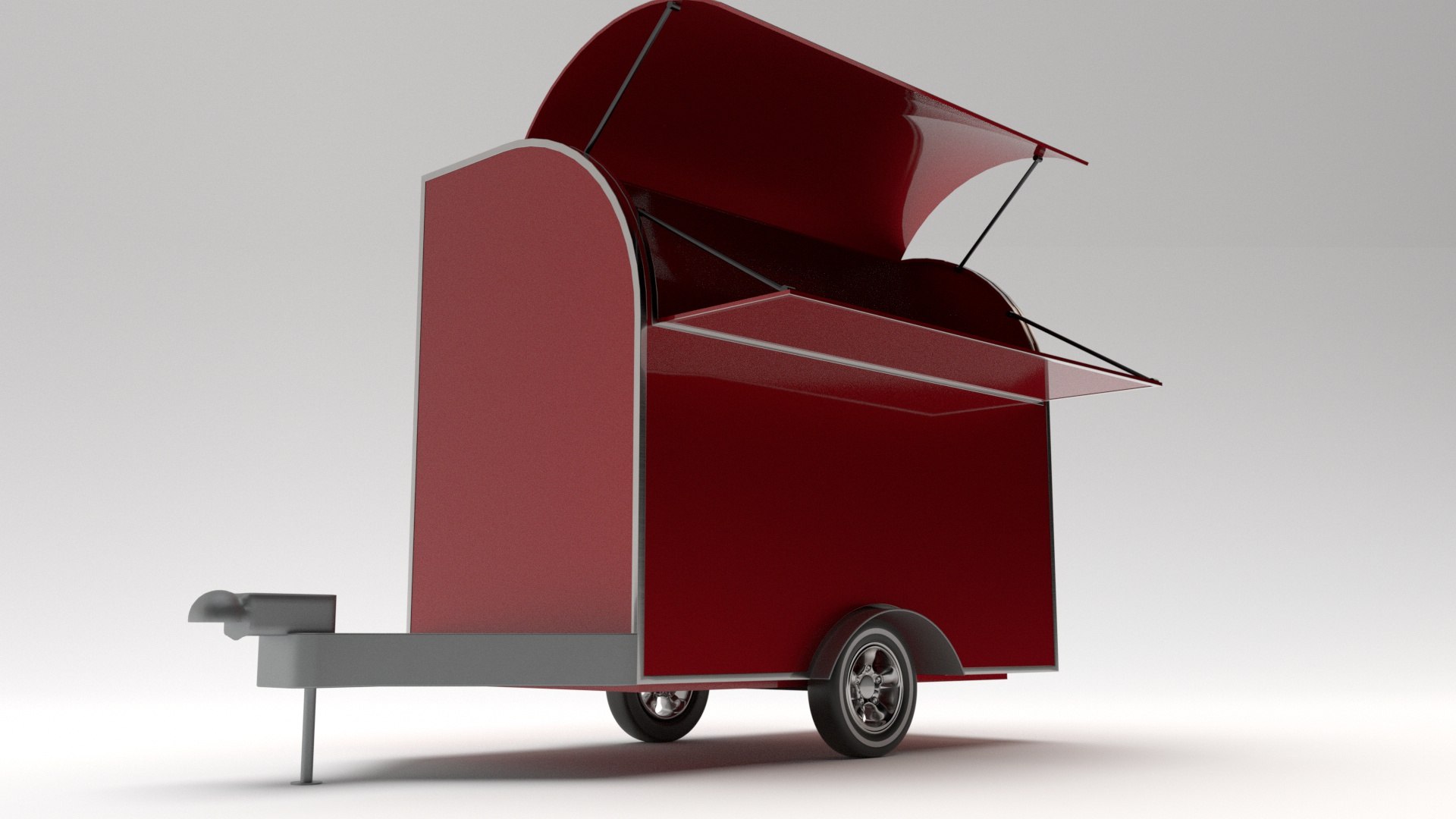 Mini Trailer 3D - TurboSquid 1952495