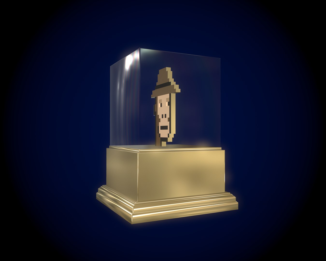 Gold Punk 3D Model - TurboSquid 1807642