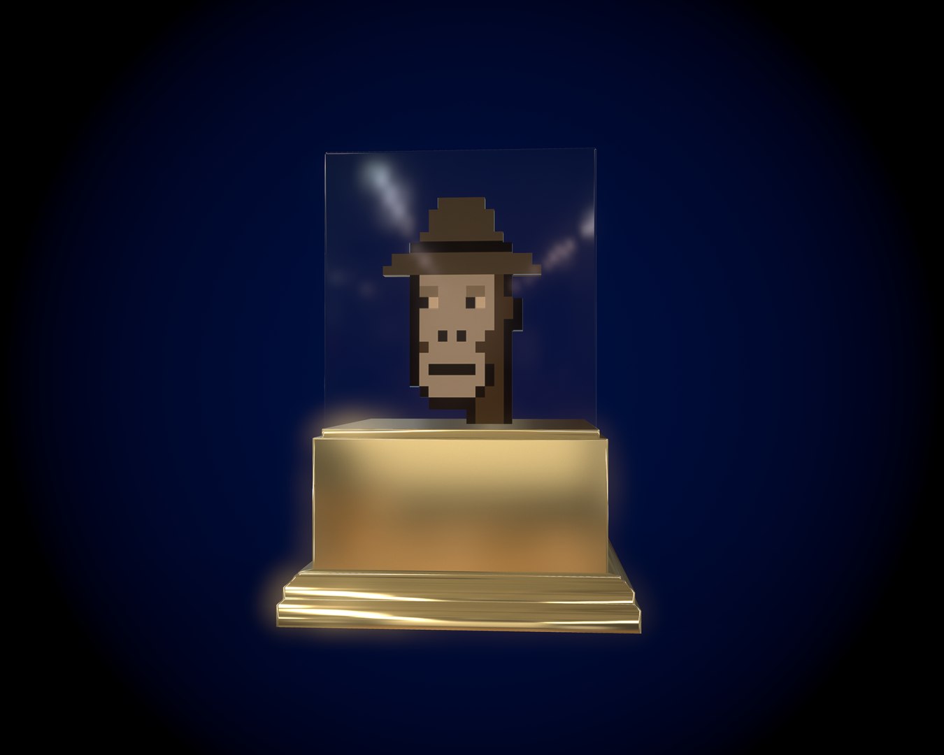 Gold Punk 3D Model - TurboSquid 1807642