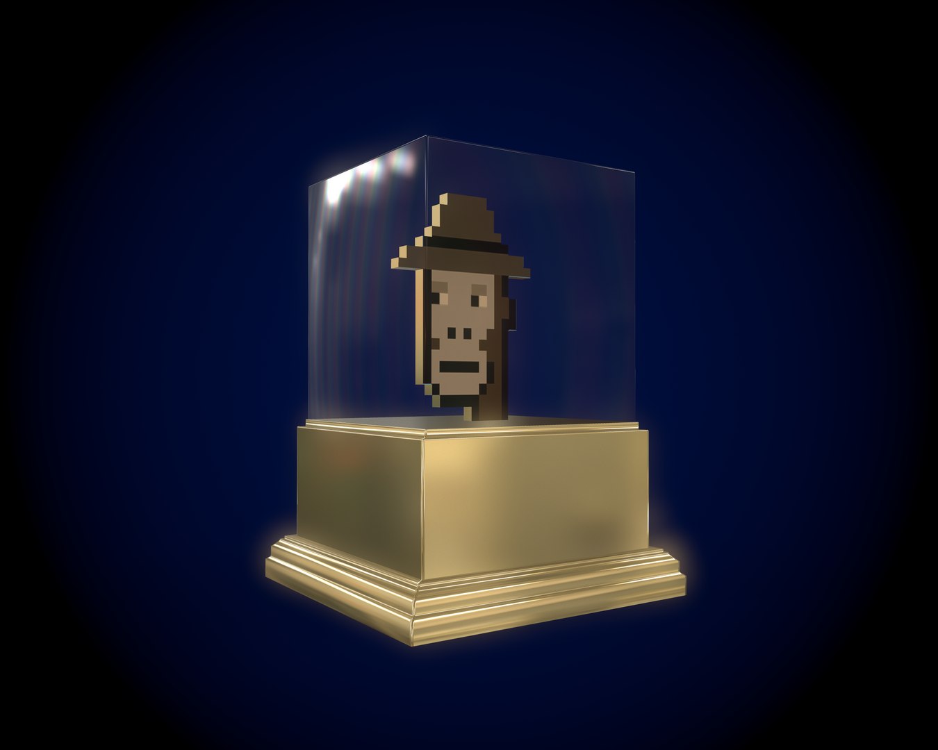 Gold Punk 3D Model - TurboSquid 1807642