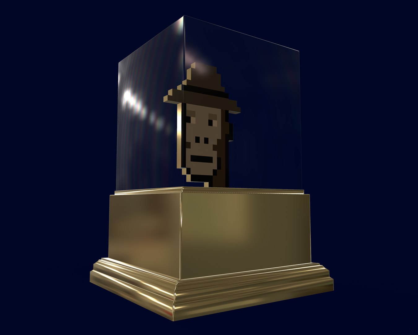 Gold Punk 3D Model - TurboSquid 1807642