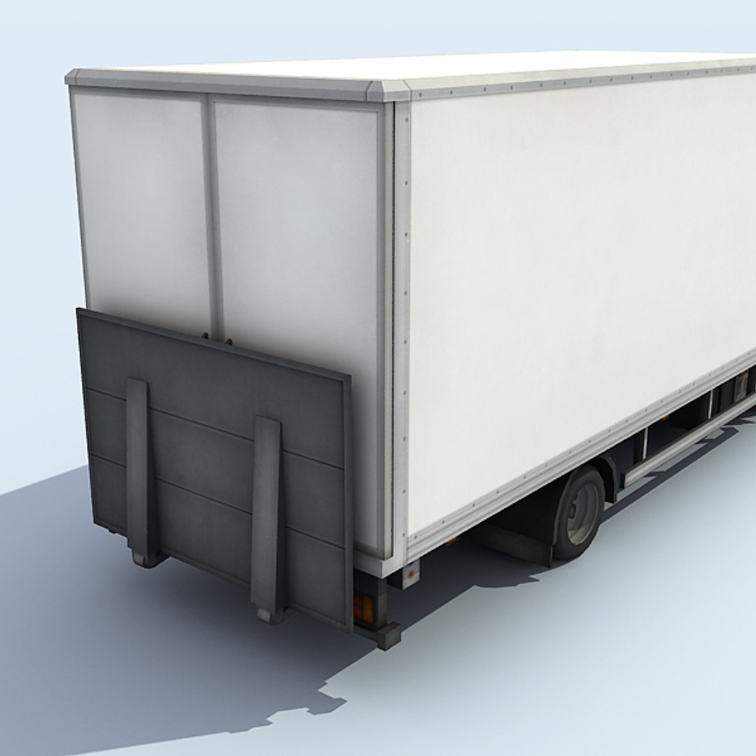 Medium Size Truck 3d Max