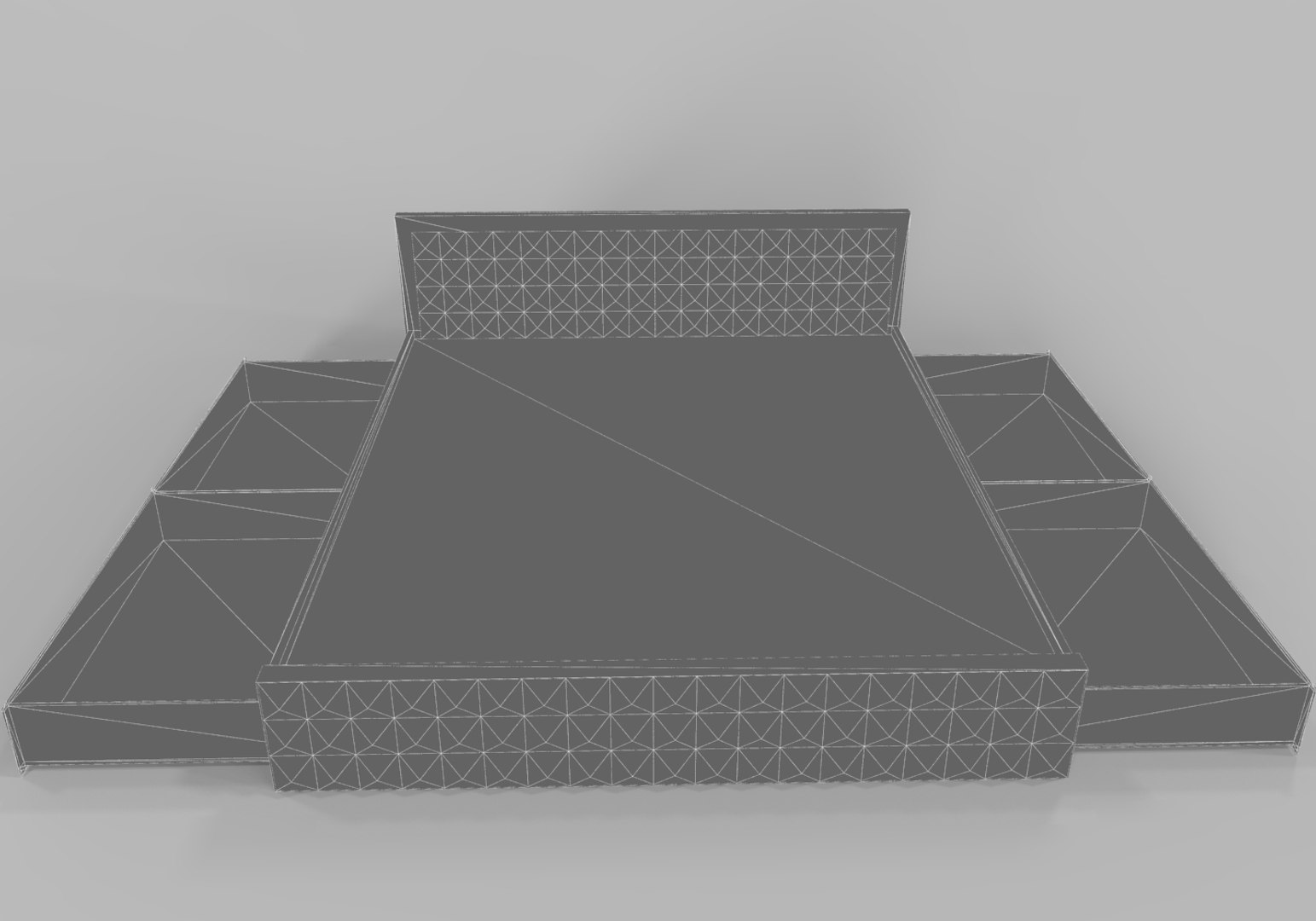 3D bed engine unity - TurboSquid 1263457